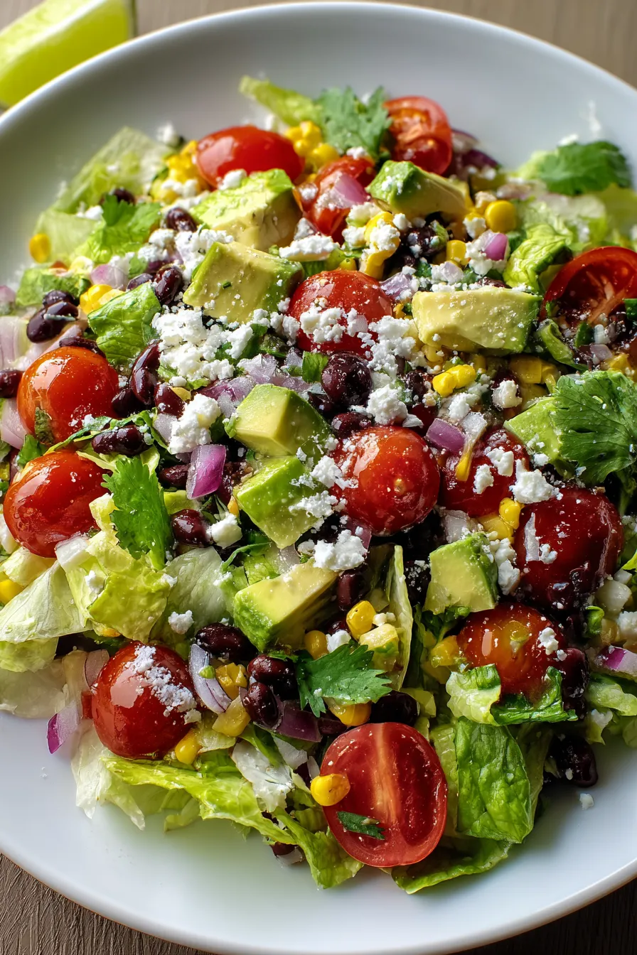 Mexican Chopped Salad – Cooking With Chef Alba