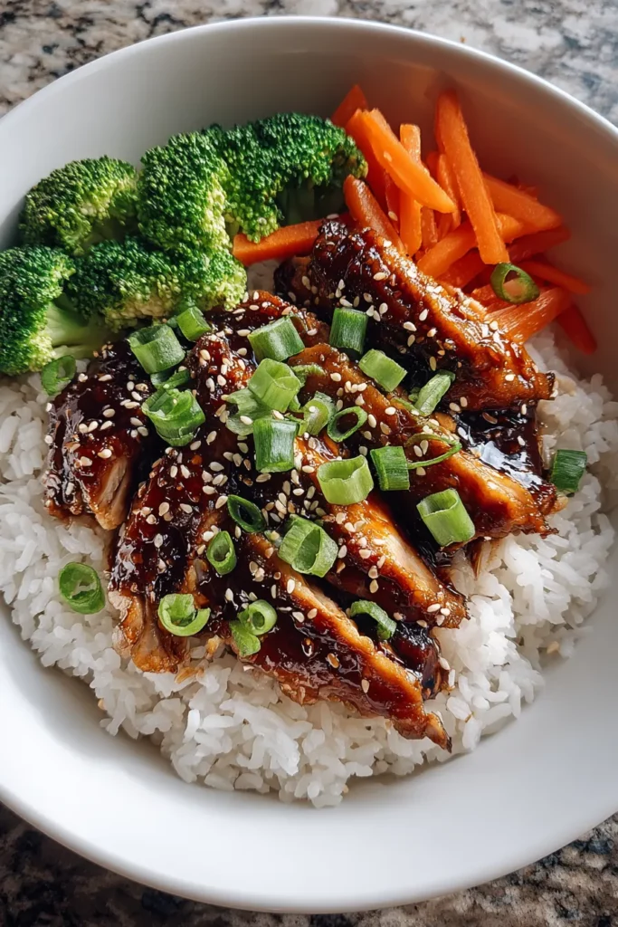 Teriyaki Chicken Rice Bowl – Cooking With Chef Alba