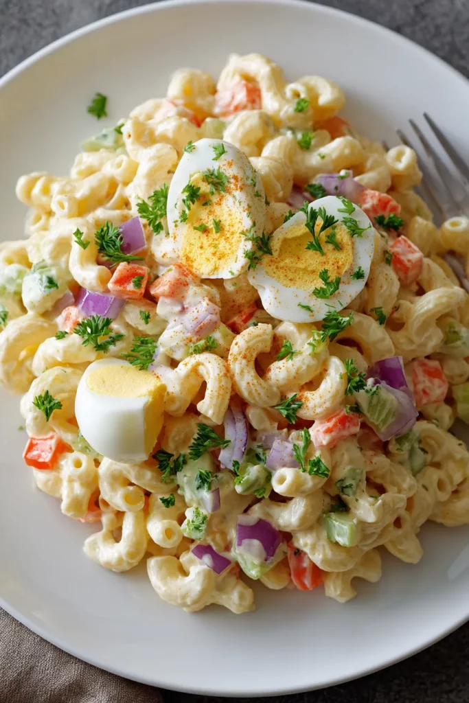 Classic Macaroni Salad with Creamy Mayo Dressing – Cooking With Chef Alba