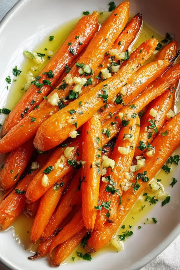 Honey Garlic Butter Roasted Carrots – Cooking With Chef Alba