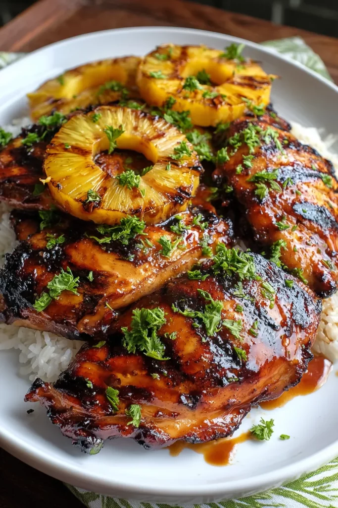 Grilled Huli Huli Chicken with Pineapple Marinade – Cooking With Chef Alba