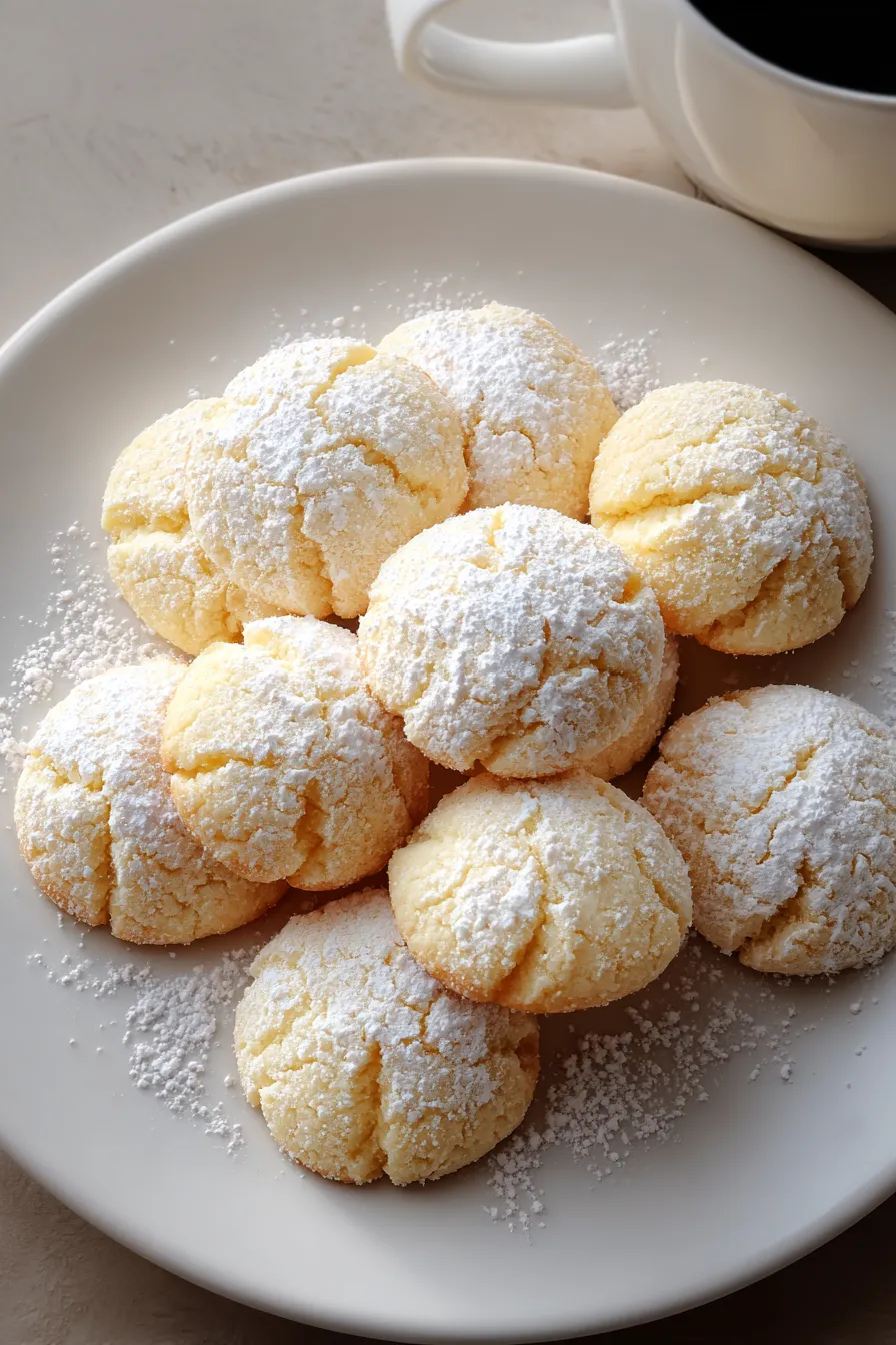 3 ingredient mini butter cookies – Cooking With Chef Alba