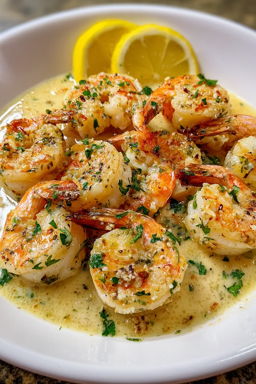 Creamy Garlic Shrimp – Cooking With Chef Alba