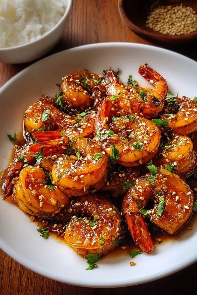 Honey Garlic Shrimp – Cooking With Chef Alba