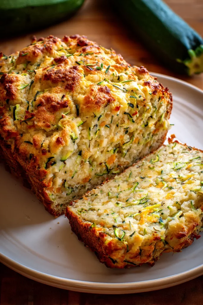 Zucchini Cheese Bread – Cooking With Chef Alba