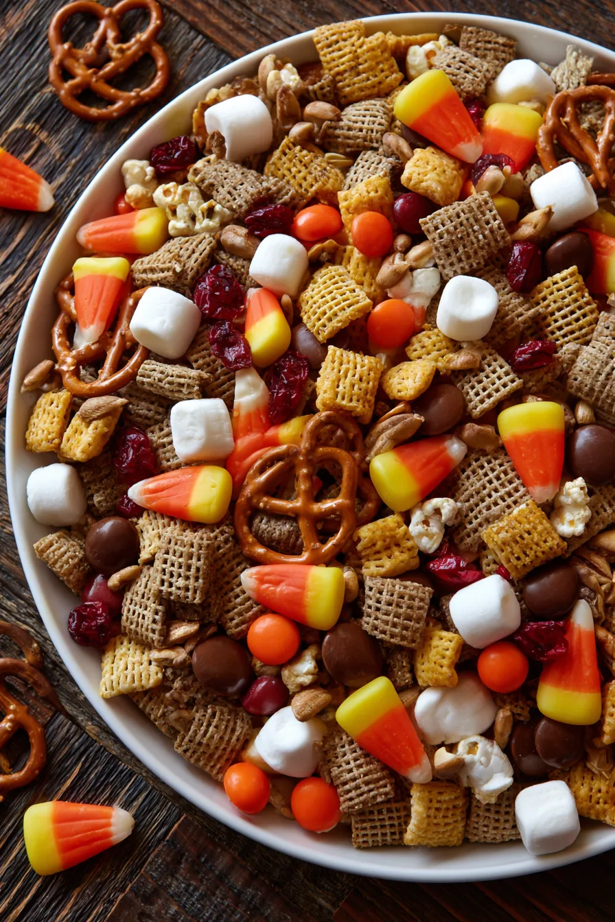Scarecrow Crunch Snack Mix – Cooking With Chef Alba