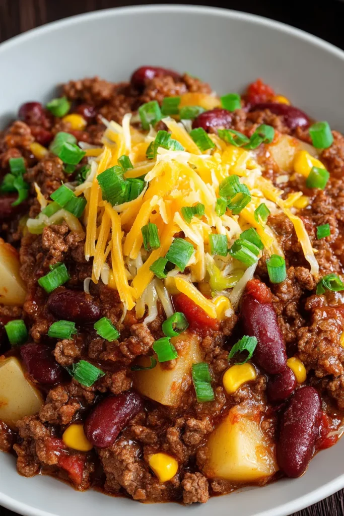 Slow Cooker Cowboy Casserole – Cooking With Chef Alba