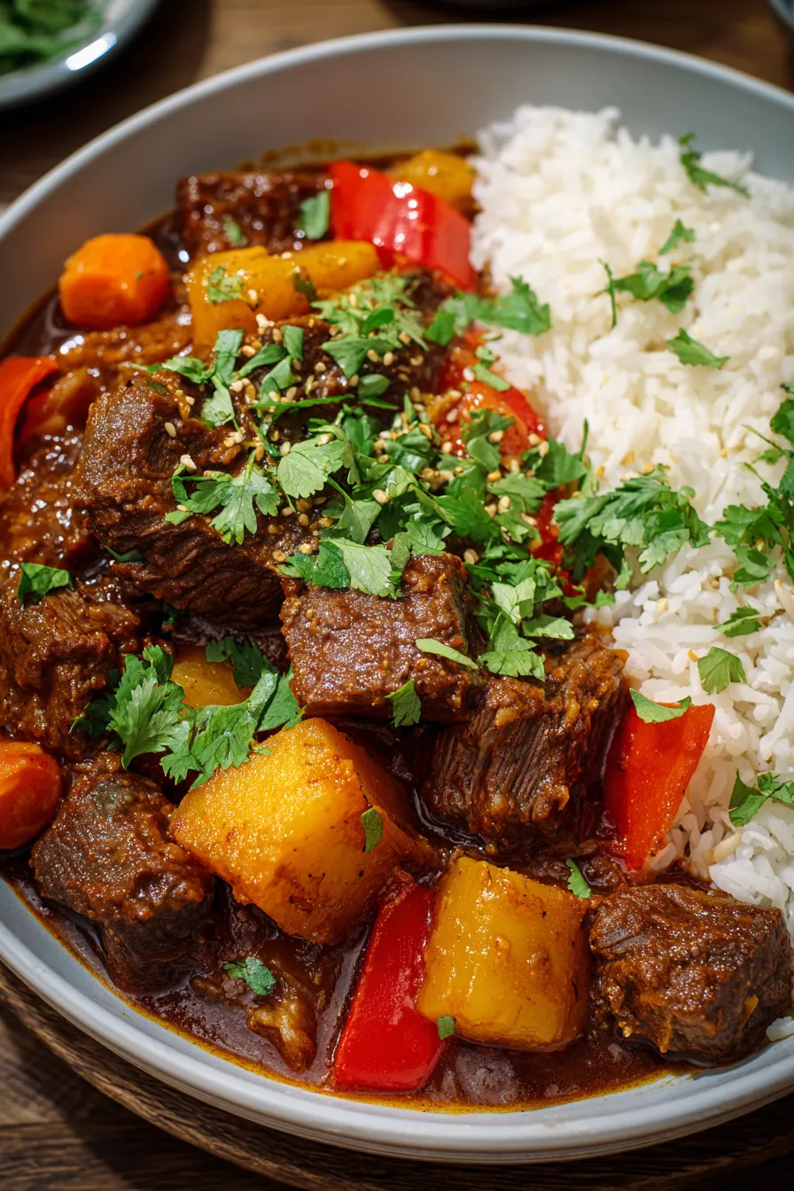 Slow-Cooker Beef Curry – Cooking With Chef Alba