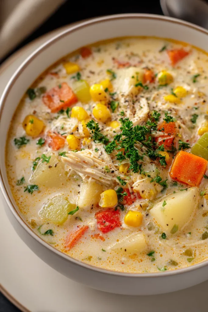 Chicken Corn Chowder – Cooking With Chef Alba