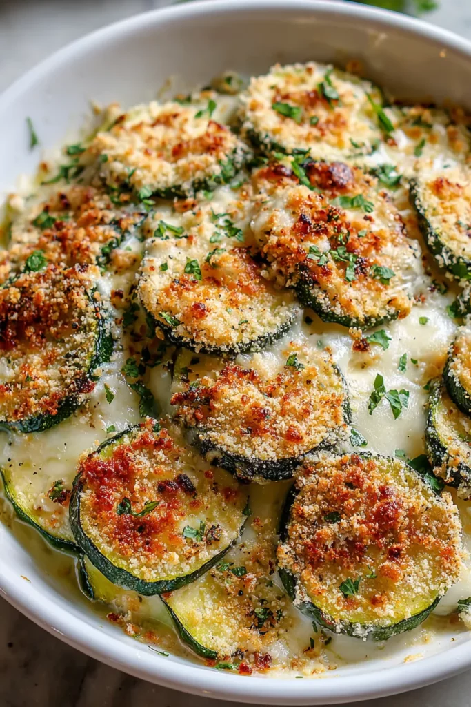 Baked Zucchini Parmesan Casserole – Cooking With Chef Alba