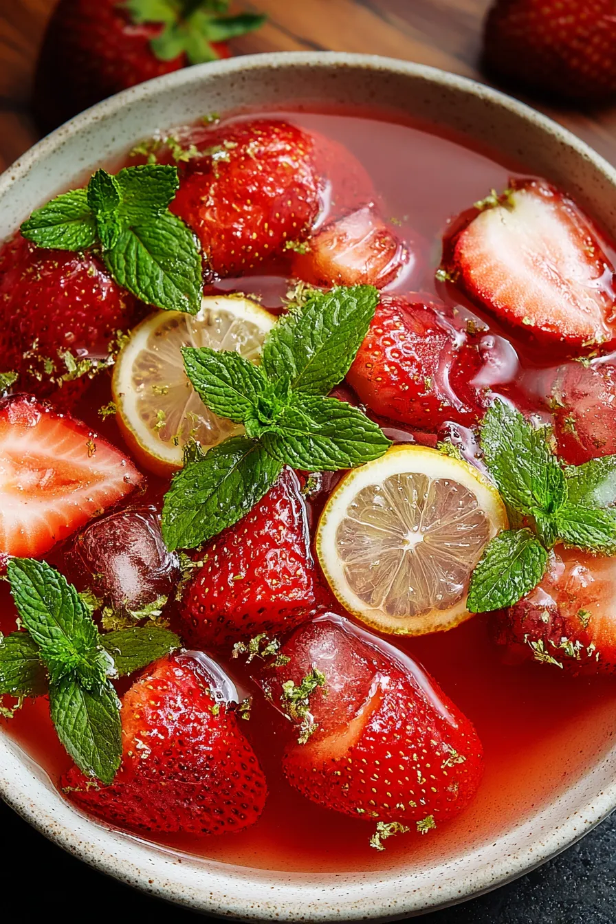 Strawberry Dirty Sprite – Cooking With Chef Alba