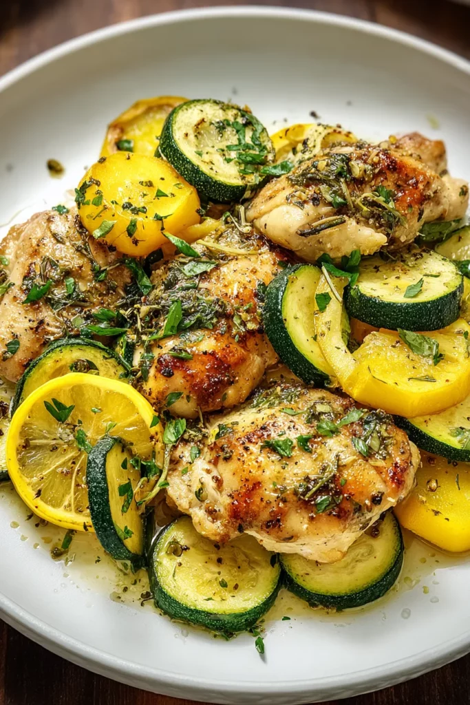 Chicken Breast with Zucchini and Squash – Cooking With Chef Alba