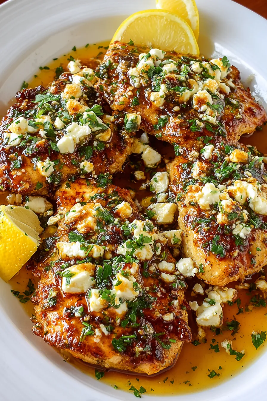 Hot Honey Feta Chicken – Cooking With Chef Alba