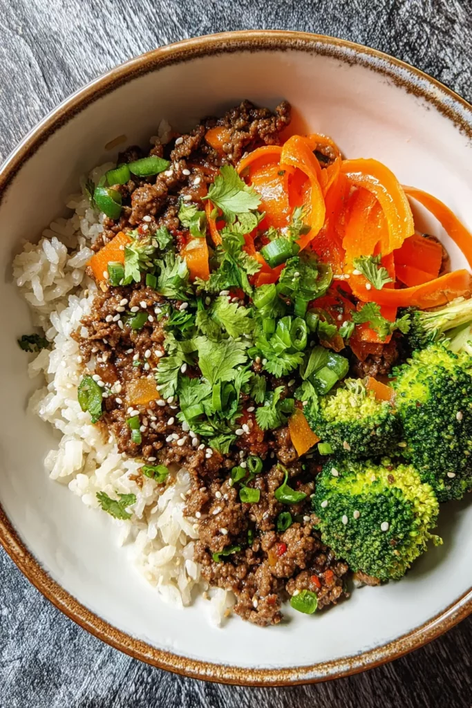 Ground Beef Bowls – Cooking With Chef Alba