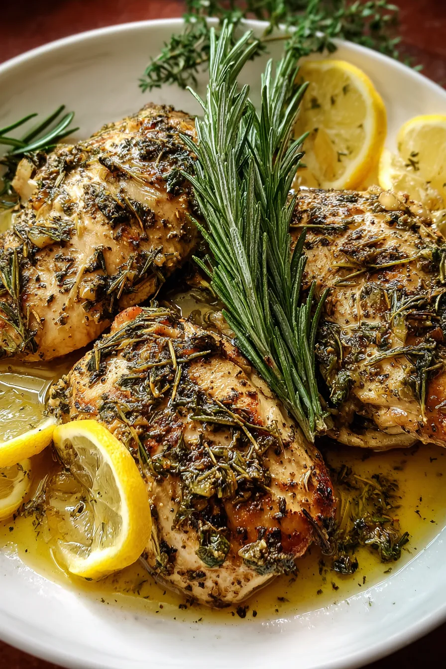 Slow-Cooked Tender Herb-Infused Crockpot Chicken – Cooking With Chef Alba