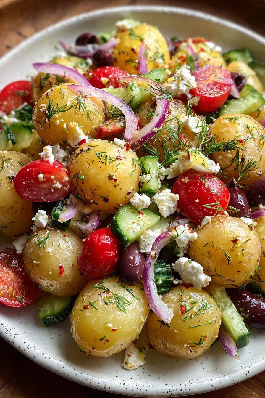 Greek Potato Salad – Cooking With Chef Alba