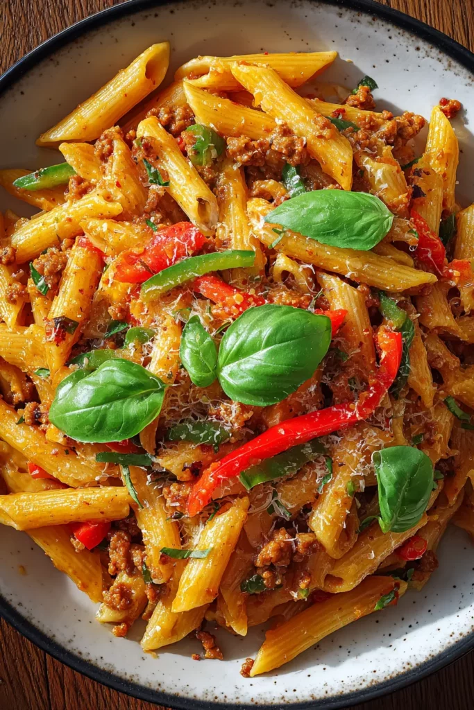 Spicy Italian Pasta Fiesta – Cooking With Chef Alba