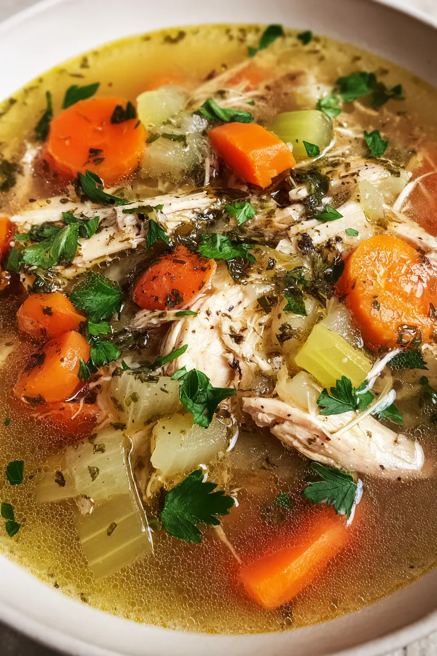 Crockpot Chicken Soup – Cooking With Chef Alba