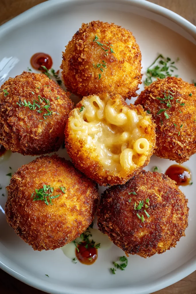 Crispy Fried Mac and Cheese Balls – Cooking With Chef Alba