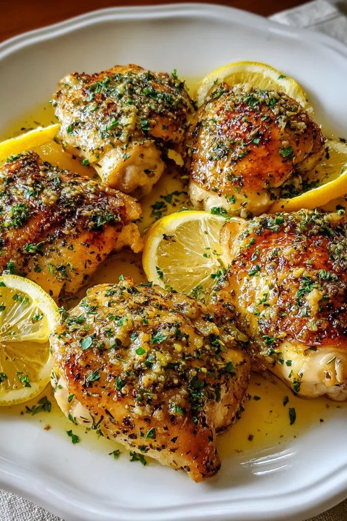 Baked Lemon Butter Chicken – Cooking With Chef Alba