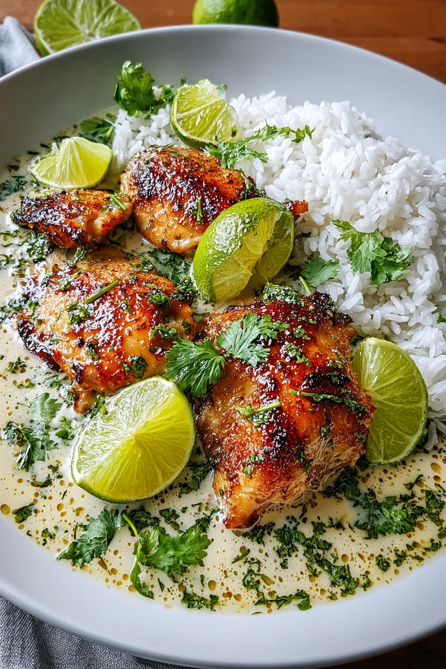 Coconut Lime Chicken – Cooking With Chef Alba
