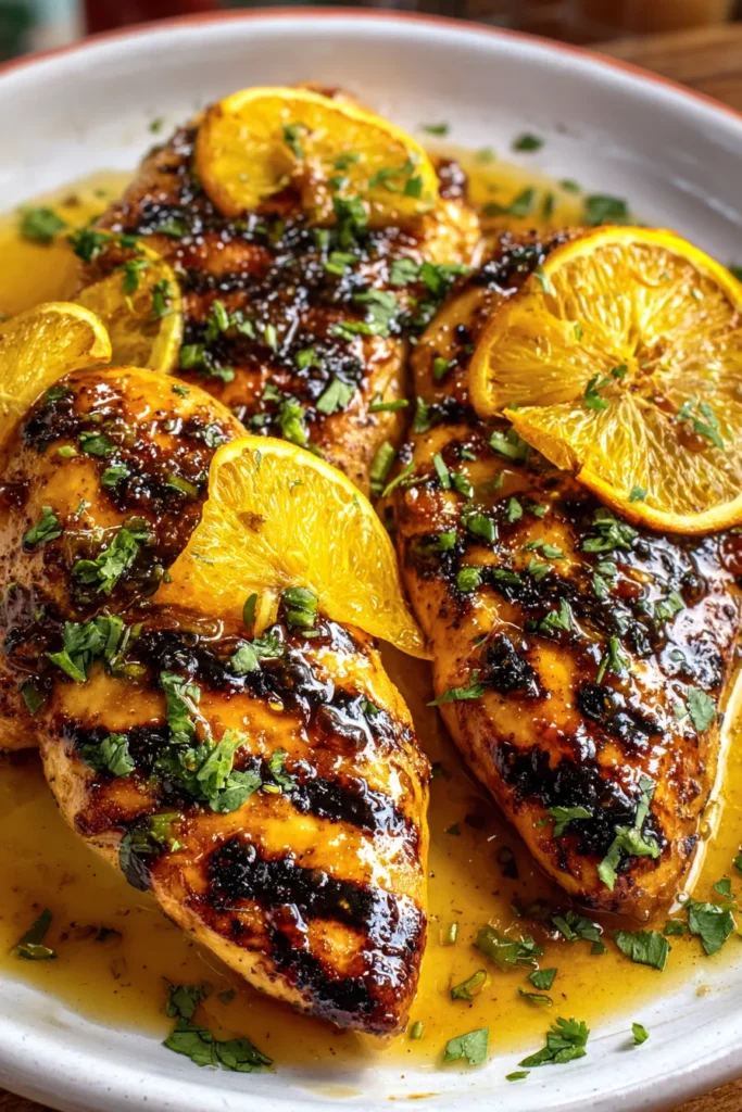 Grilled Citrus Chicken with Glaze – Cooking With Chef Alba