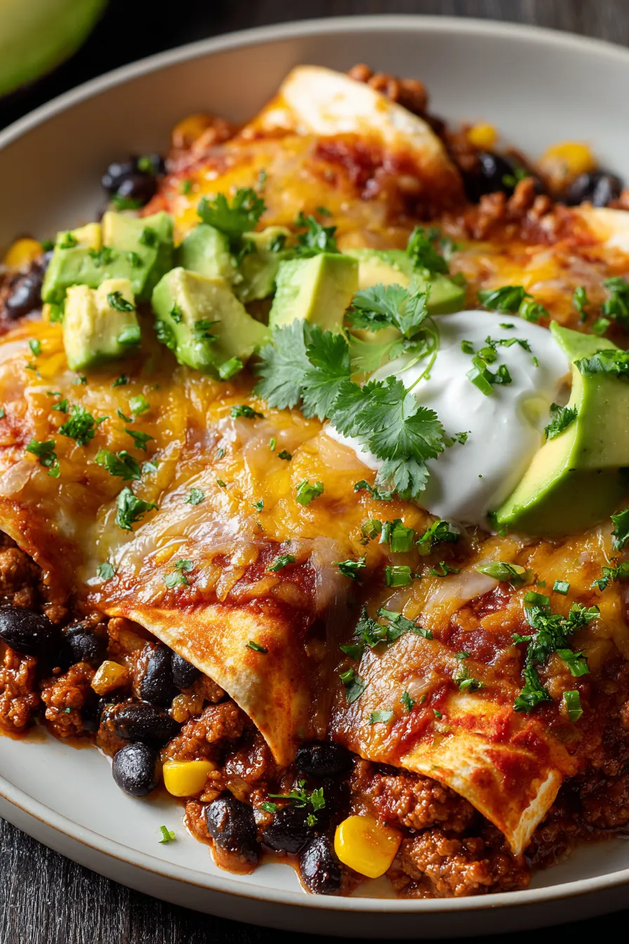 Low-Calorie High-Protein Enchiladas – Cooking With Chef Alba