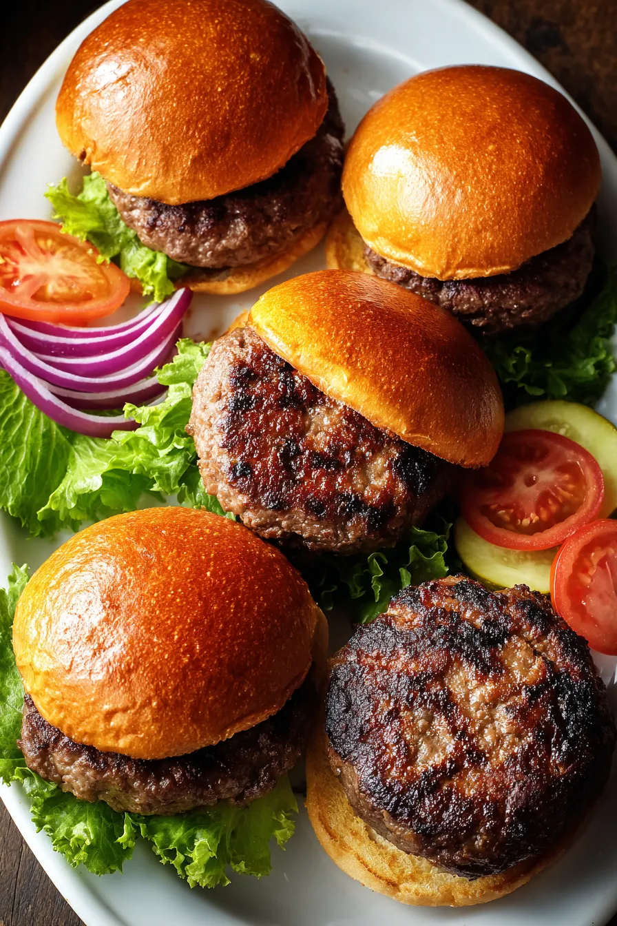 Pure Beef Burgers – Cooking With Chef Alba