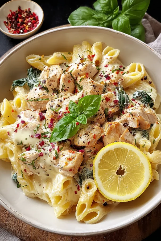 Creamy Ricotta Chicken Pasta – Cooking With Chef Alba