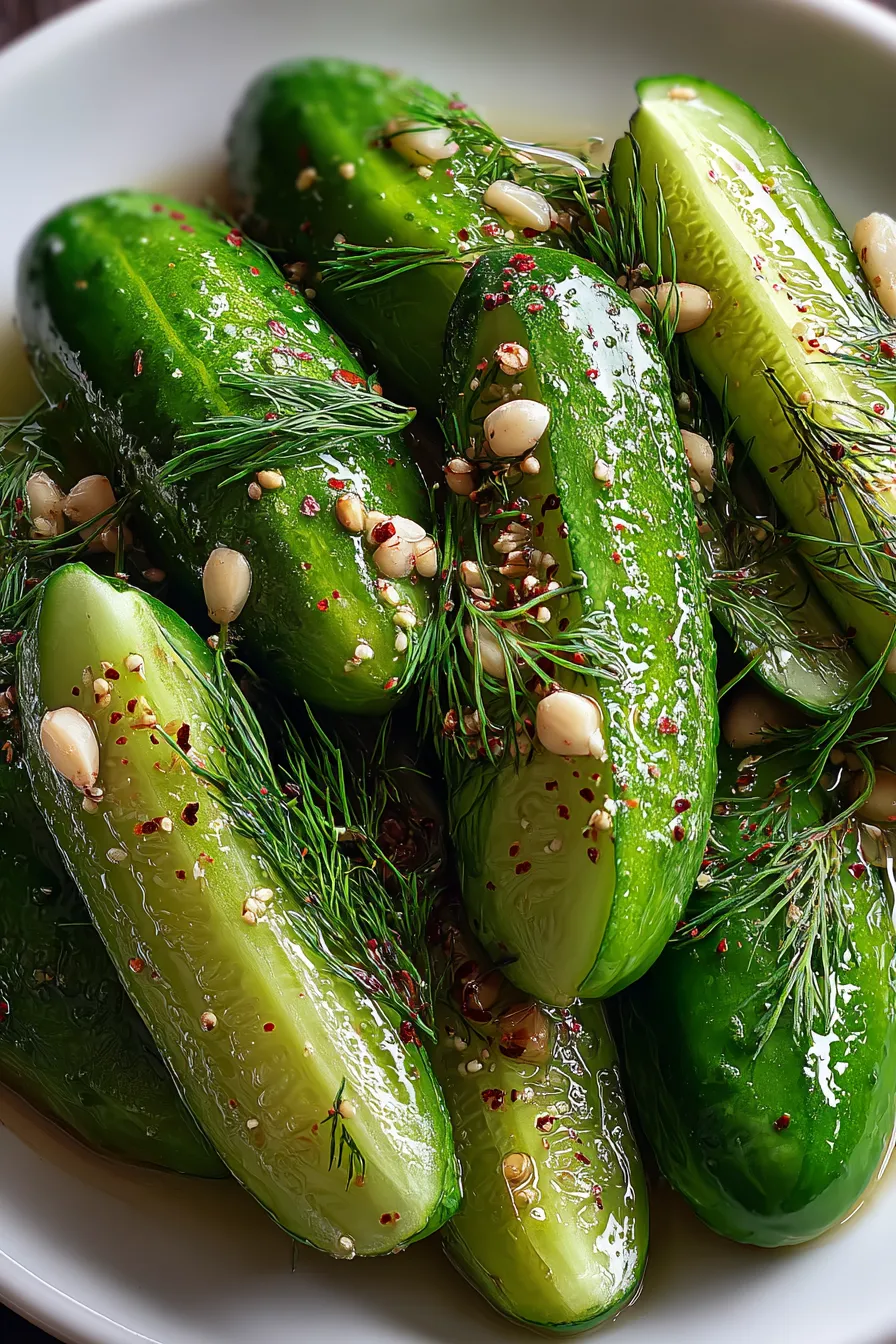Refrigerator Dill Pickles – Cooking With Chef Alba