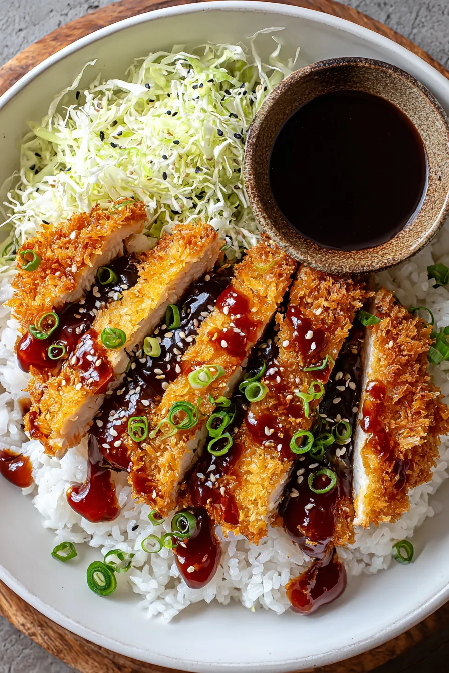 Japanese Katsu Bowls with Tonkatsu Sauce – Cooking With Chef Alba