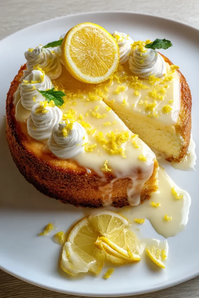 Lemon Cheesecake Cake – Cooking With Chef Alba