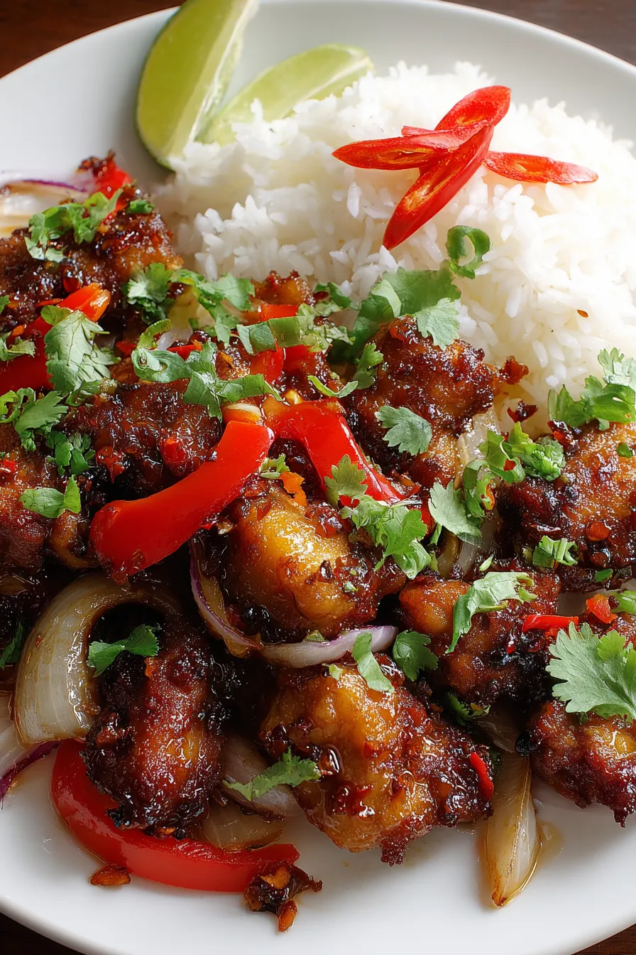 Spicy Ginger Chicken – Cooking With Chef Alba