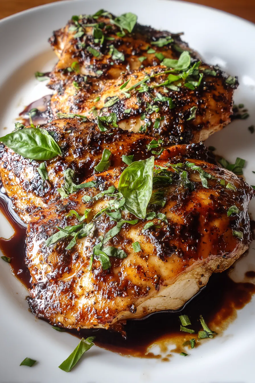 Balsamic Baked Chicken Breast – Cooking With Chef Alba