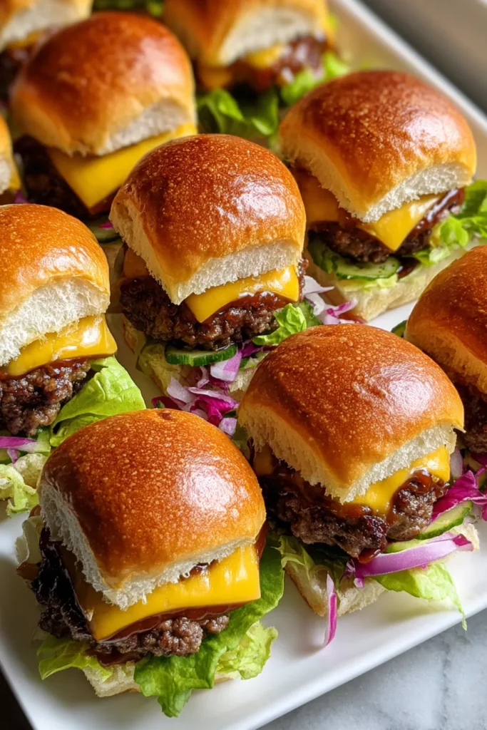 Sheetpan Burger Sliders – Cooking With Chef Alba