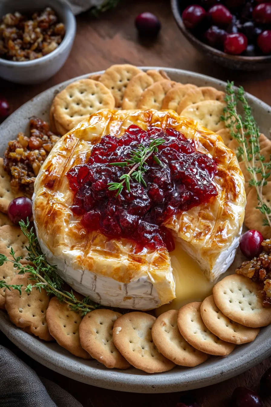 Halloween Bloody Baked Brie – Cooking With Chef Alba