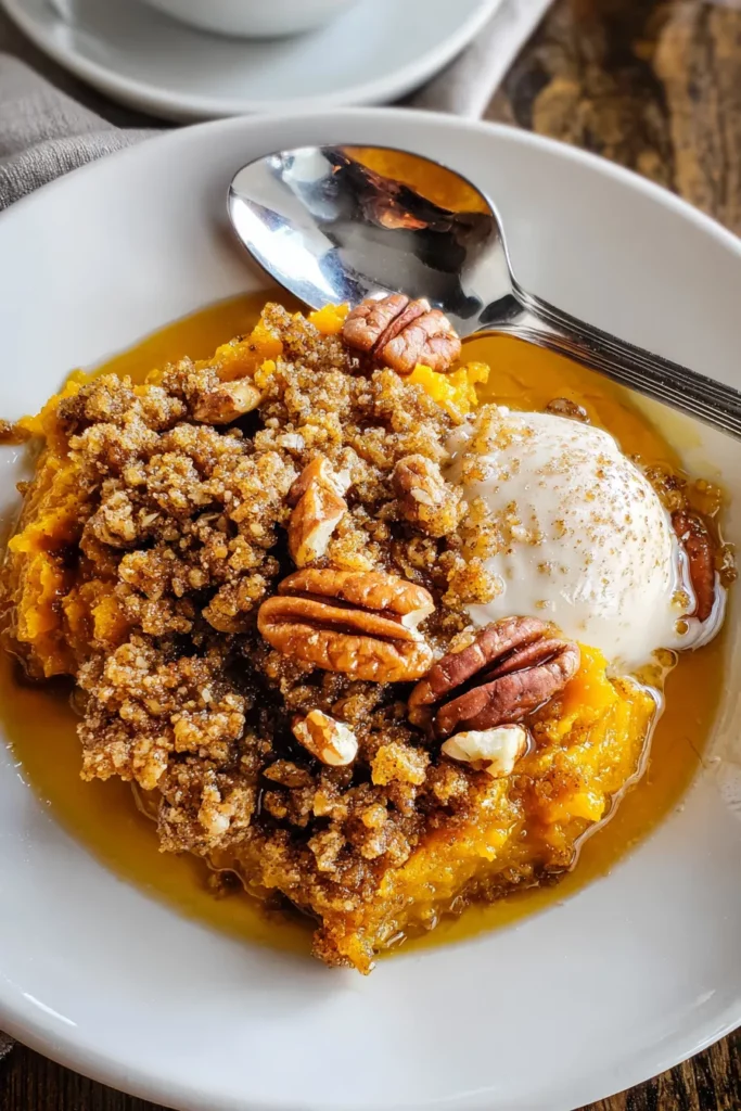 Keto Pumpkin Crisp – Cooking With Chef Alba