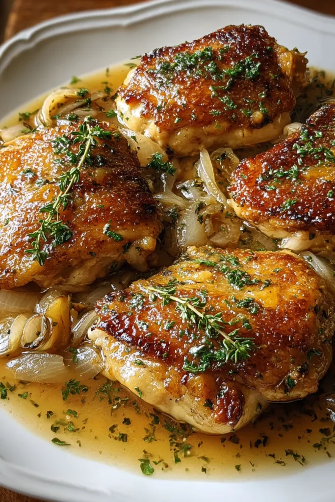 Chicken Normandy or French Apple Cider Chicken – Cooking With Chef Alba