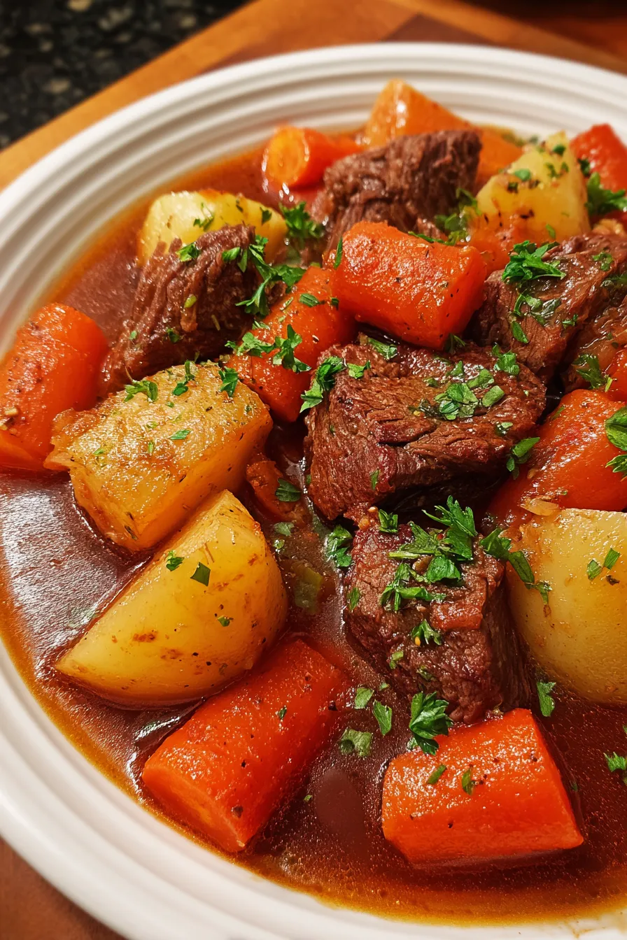 beef stew with carrots & potatoes – Cooking With Chef Alba