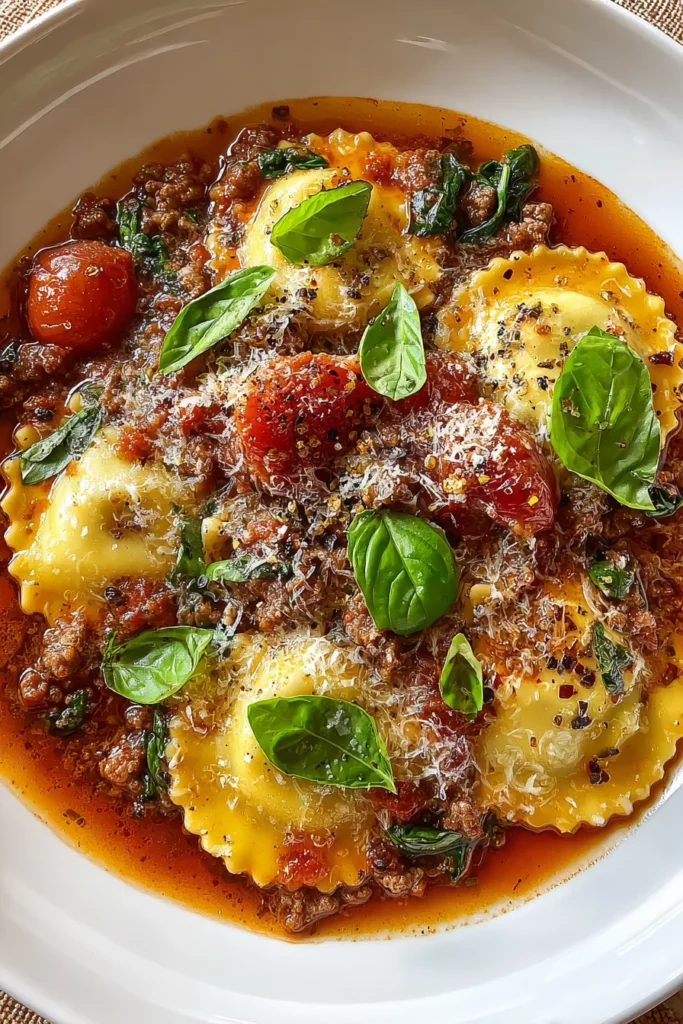 One Pot Ravioli Soup – Cooking With Chef Alba