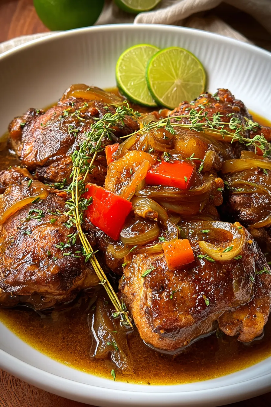 Brown Stew Chicken – Cooking With Chef Alba