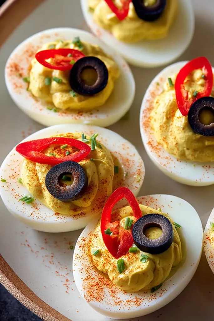 Creepy Deviled Eggs – Cooking With Chef Alba