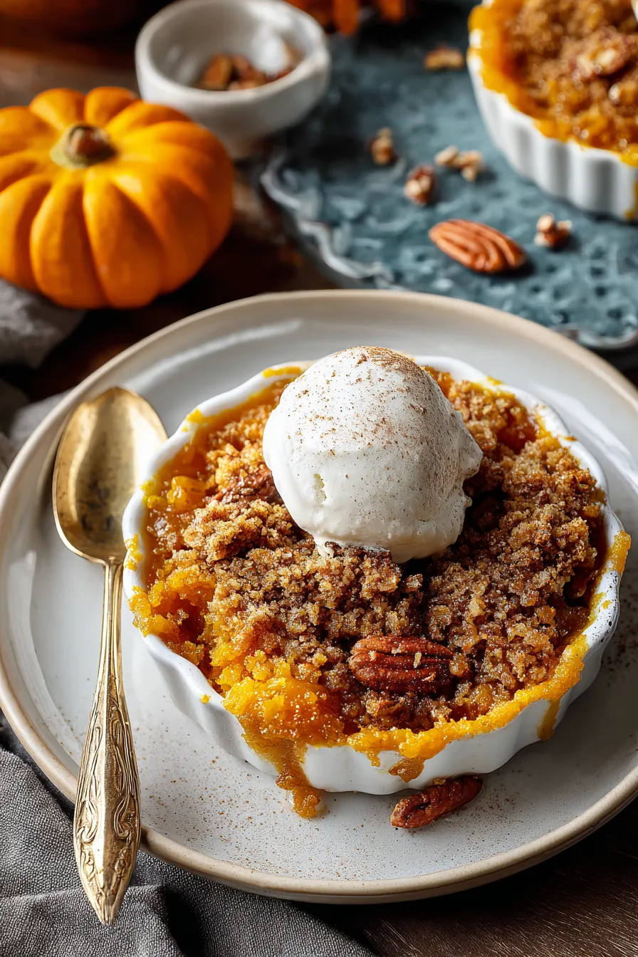 Spiced Baked Pumpkin Crisp – Cooking With Chef Alba