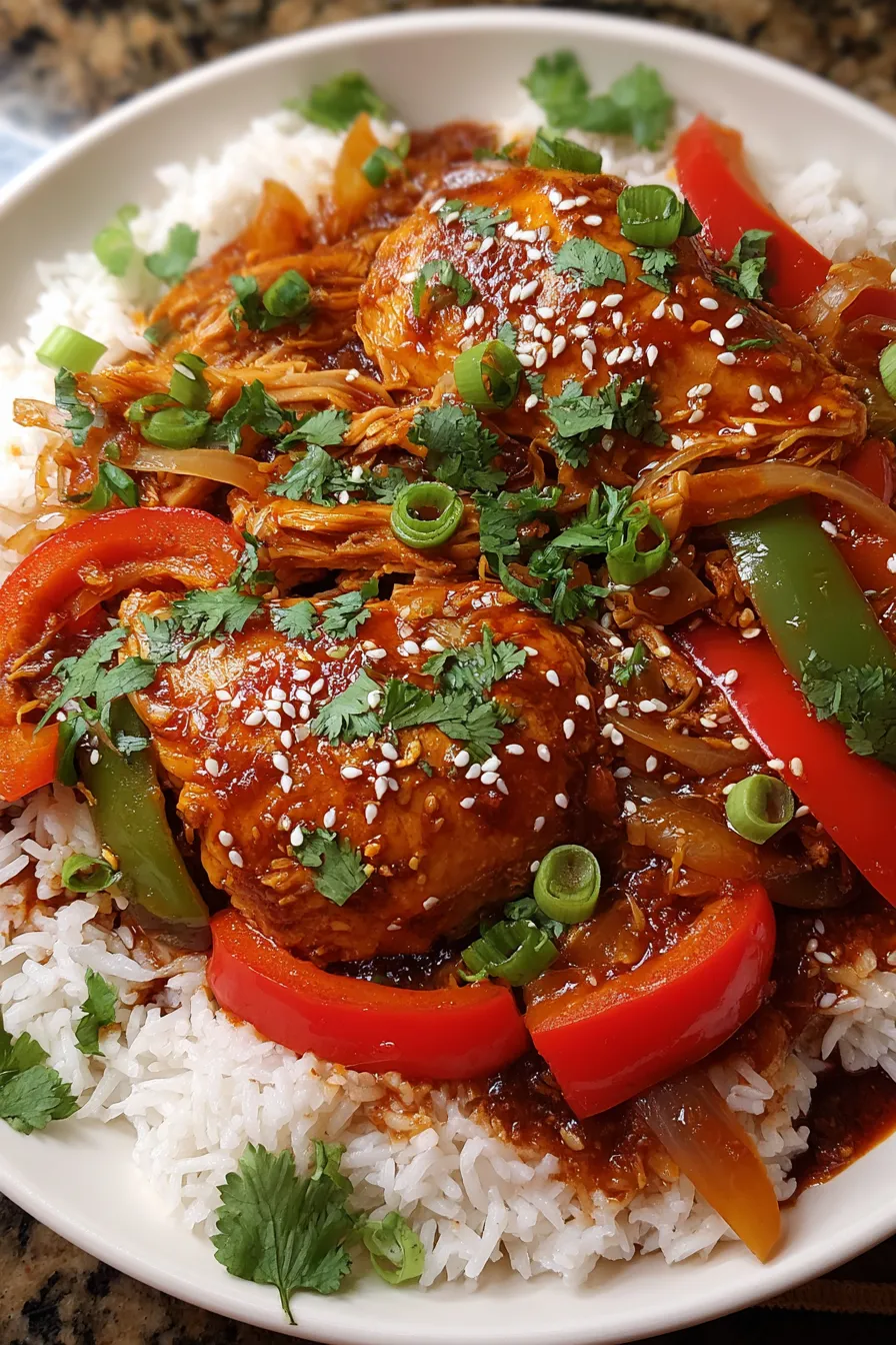 Slow Cooker Sweet Chili Chicken – Cooking With Chef Alba