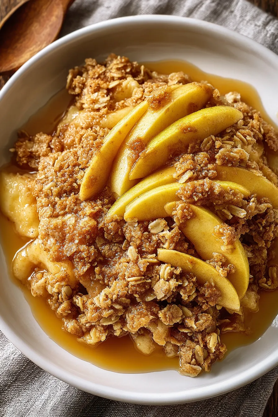 Classic Baked Cinnamon Apple Crisp – Cooking With Chef Alba