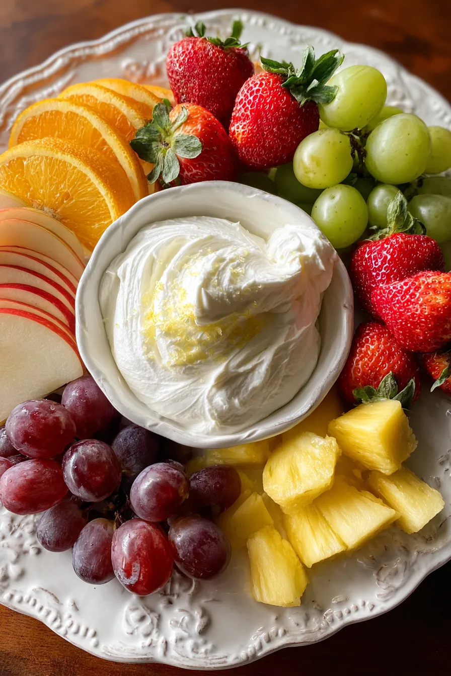 Marshmallow Fruit Dip – Cooking With Chef Alba