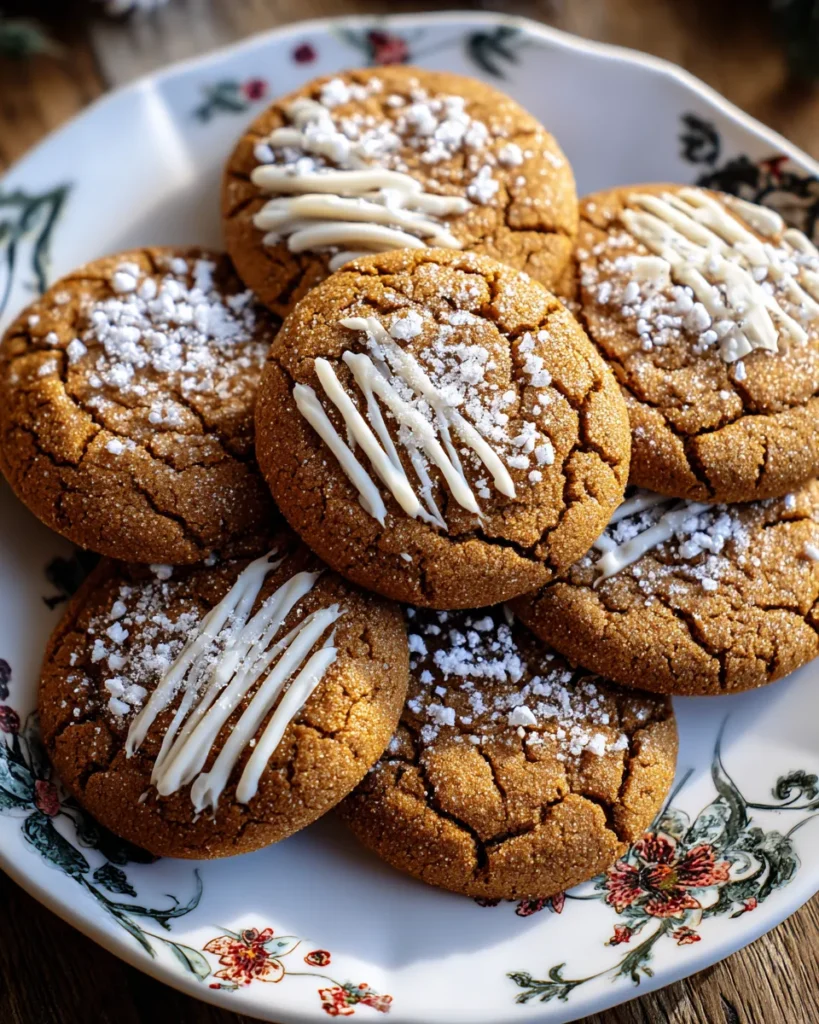 Gingerbread Cheesecake Cookies – Cooking With Chef Alba