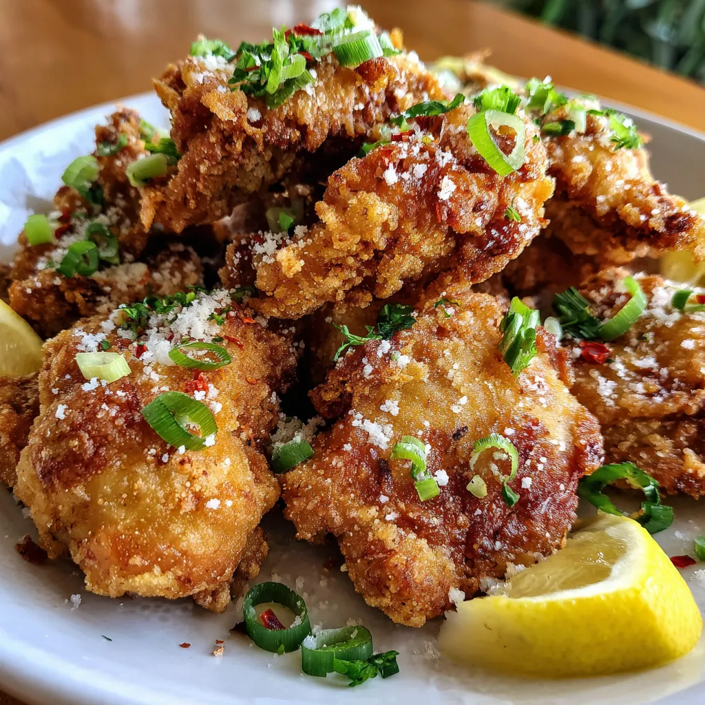 Salt and Pepper Crispy Chicken – Cooking With Chef Alba