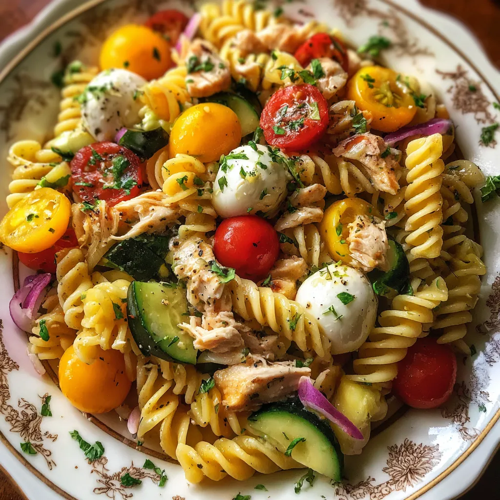 High Protein Italian Pasta Salad – Cooking With Chef Alba