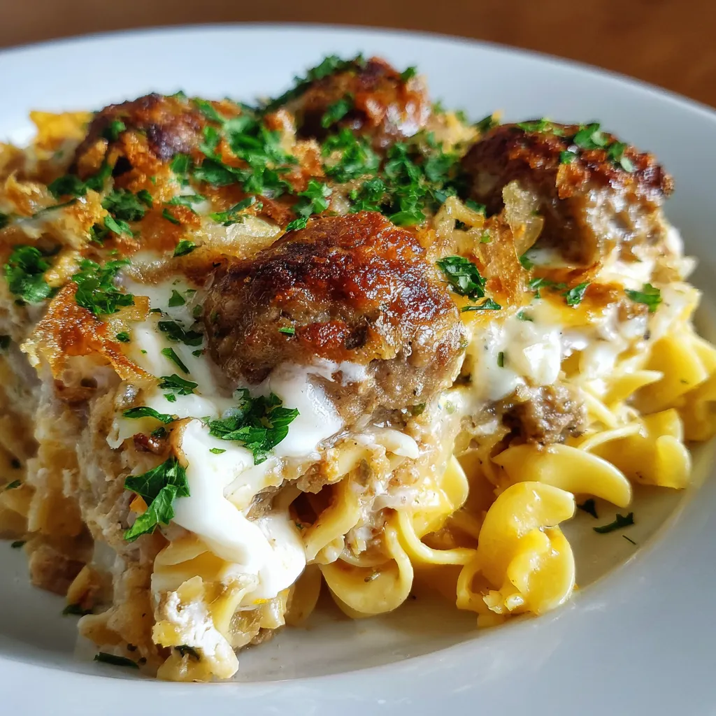 Swedish Meatball Noodle Bake – Cooking With Chef Alba